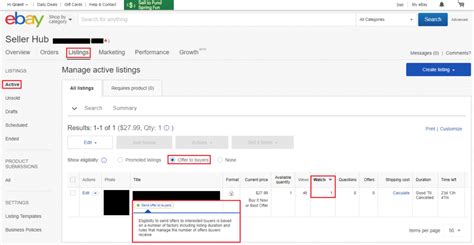 Sell Your Ebay Items Faster Send Offers To Buyers Watching Your Items