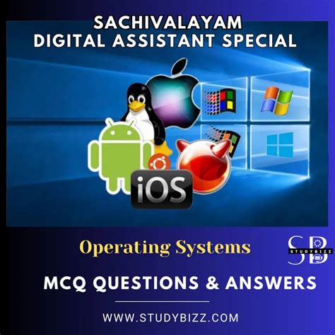 Sachivalayam Digital Assistant Operating Systems Mcq 1 Exams