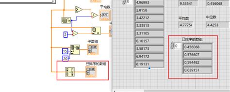 【labview作业篇 3】:数组相加、for循环创建二位数组、数组练习(求最大最小值、平均值、中位数、提取范围内的数据、排序 【labview作业篇 3】:数组相加、for循环创建二位数组、数组练习(求最大最小值、平均值、中位数、提取范围内的数据、排序