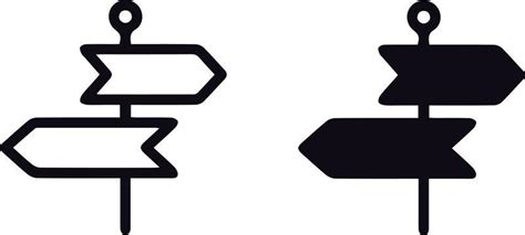 Wayfinding Arrows Vector Art Icons And Graphics For Free Download