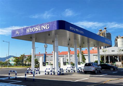 효성하이드로젠 전남 광양에 첫 액화수소충전소 준공 매일경제