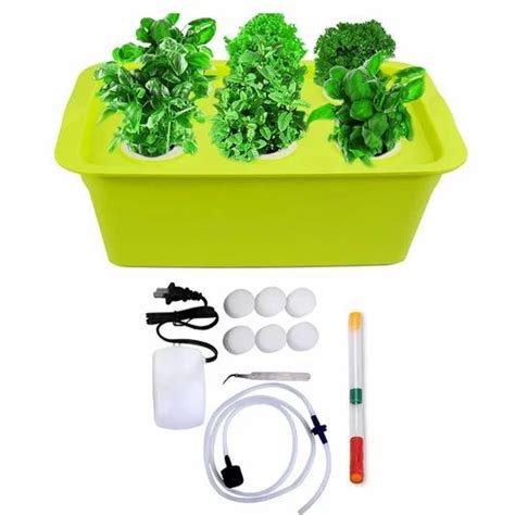 Plastic Hydroponic System Kit Sizedimension 28x19x14cm At ₹ 2950