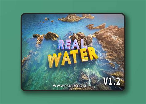 Realwater12 Water Shader Addon Blender