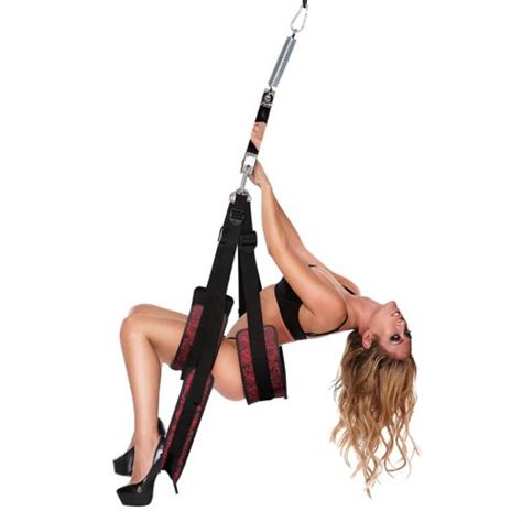 Secret Kisses Rosegasm Pleasure Swing With Blindfold Sex Toy Hotmovies