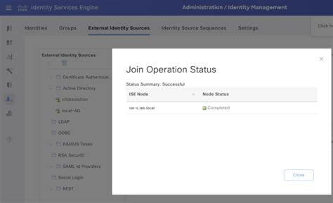 Cisco Ise Integration With Active Directory Clicksolution
