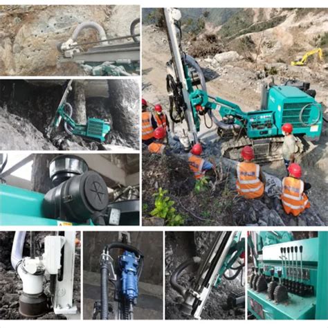 Ks680 Rock Mining Drilling Rig Rock Drill Tools Underground Coal Mining Small Top Hammer