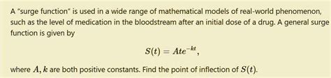 [get Answer] Surge Function Is Used In A Wide Range Of Mathematical Models Of Real World