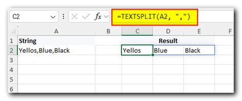 Learn Excel Textsplit Function In Excel Split Text Strings Or Cells