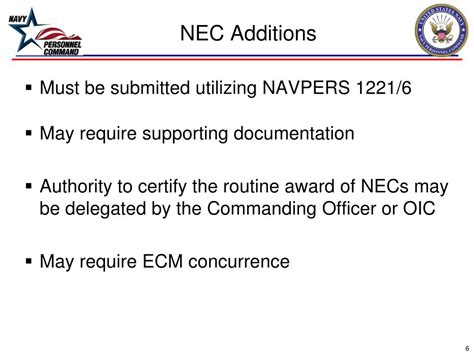 Ppt Navy Enlisted Classification Nec Tutorial Powerpoint Presentation Id6788877