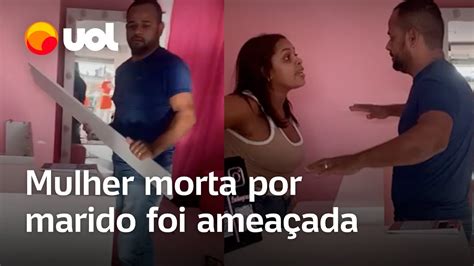 Mulher é Morta Após Ser Ameaçada Por Marido Vídeo Mostra Intimidação