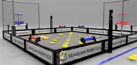 Spin Up Field Available Now Colored CAD Including Game Objects VEX Robotics Competition