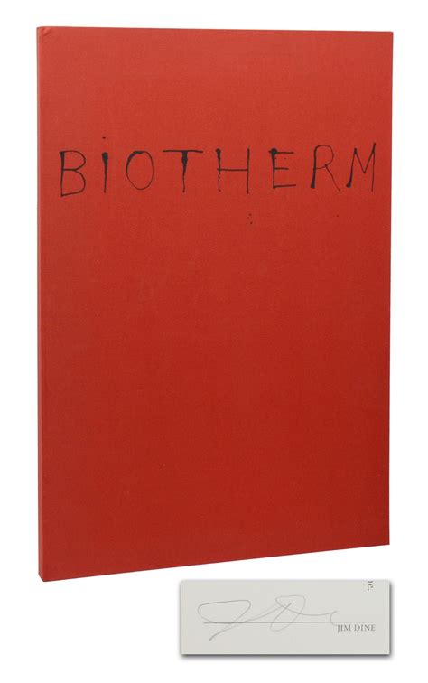 Biotherm For Bill Berkson Frank Ohara Jim Dine Andrew Hoyem Bill Berkson First Edition