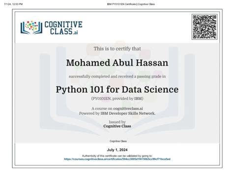 Mohamed Abul Hassan On Linkedin Datascience Python Ibm