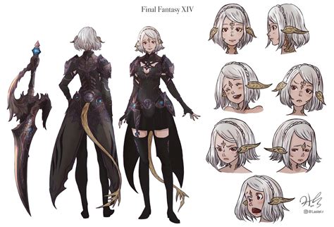 Au Ra Raen Character Sheet Rffxiv