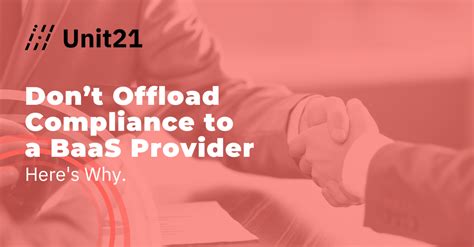 Dont Offload Compliance To A Baas Provider Heres Why Blog Unit21