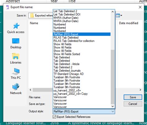 Moving From Or To Endnote