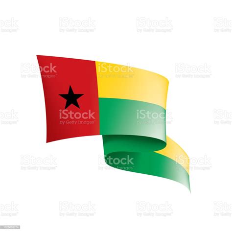 기니 비사우 플래그 흰색 배경 벡터 일러스트 레이 션 0명에 대한 스톡 벡터 아트 및 기타 이미지 0명 3차원 형태 기 Istock