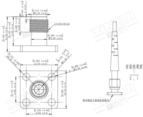 SMA905光纤底座 短款 光纤学仪器端口 光纤接口 光谱仪座子 母头 深圳市鑫锐光技术有限公司