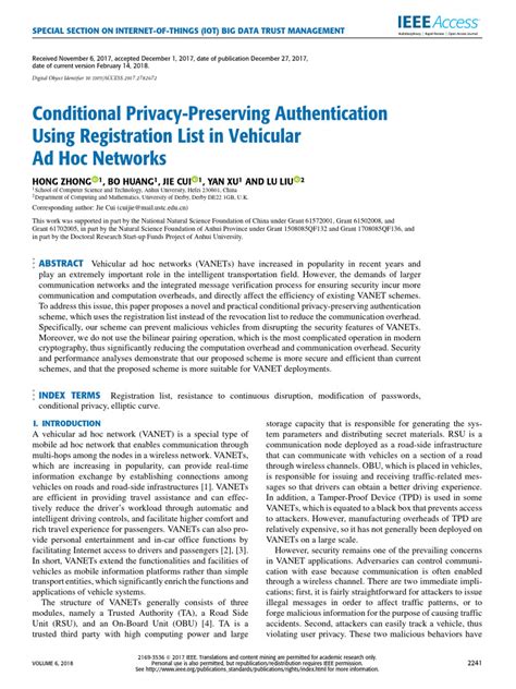 Conditional Privacy Preserving Authentication Pdf