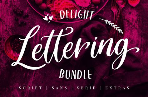 Download Delight Lettering Script DEMO Font Fontsme Com