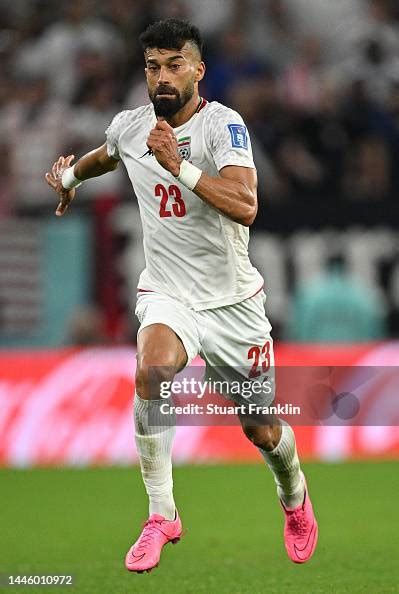 Ramin Rezaeian Of Iran In Action During The Fifa World Cup Qatar 2022
