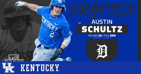 Austin Schultz Selected In 10th Round Of 2021 Mlb Draft Uk Athletics