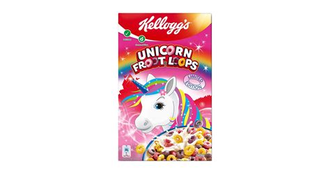 Unicorn Kelloggs Froot Loops Cereal Limited Edition