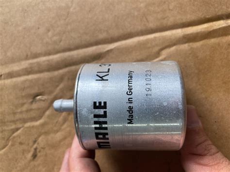 GENUINE MAHLE KL315 Universal Fuel Filter 8mm Inlet Diameter KL 315 | eBay