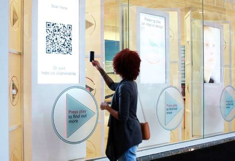 QR Code Display Ideas Qr Code Coding Display