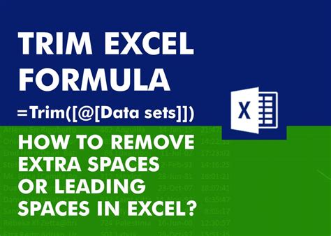 How To Remove Spaces In Excel With Formula Design Talk