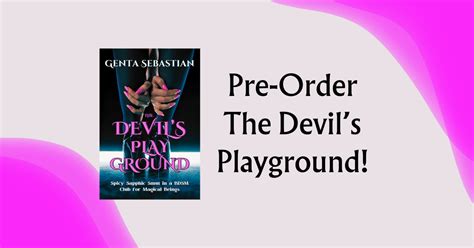 Pre Order The Devils Playground Genta Sebastian Waitwhat
