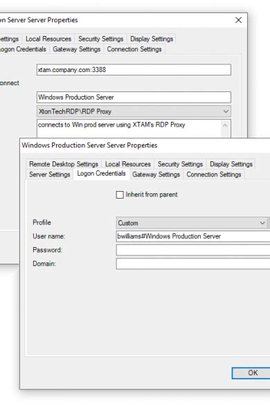 Faq Rdp Proxy Remote Desktop Connection Manager Example Xton Technologies
