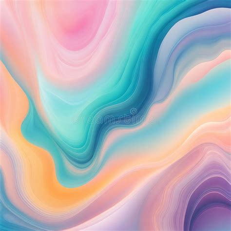 Abstract Modern Pastel Blob Background And Texture Design Pastel Blob Shape Background Stock