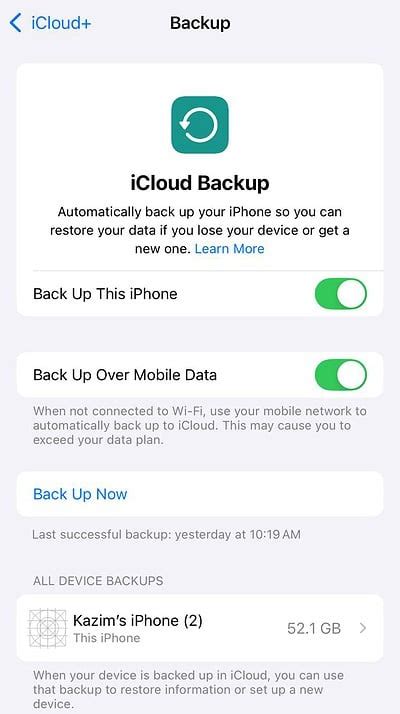 How To Back Up Iphone Data 6 Easy Ways