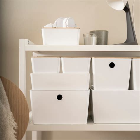 Kuggis Box White 26x35x15 Cm Ikea Uk