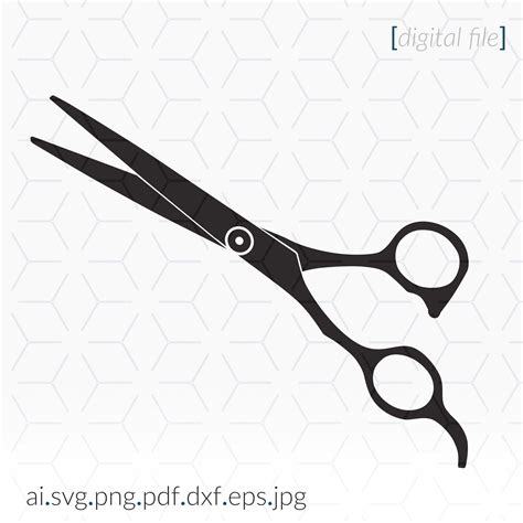 Hair Cutting Scissors Clip Art Png