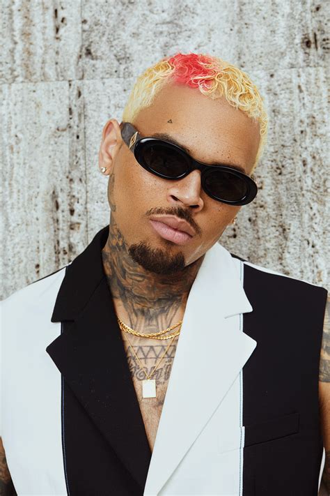 Chris Brown Haircut Design