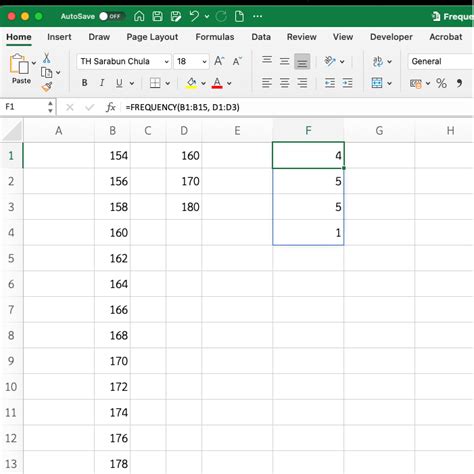 Frequency Function Def Excel