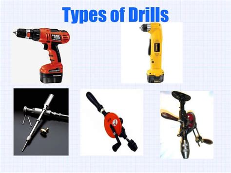 Types Of Drills Ppt