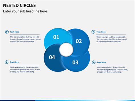 Nested Circle Diagram Powerpoint Sketchbubble