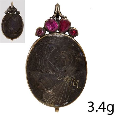Rare Stuart Ruby Locket Pendant Sold At Auction On 28th November