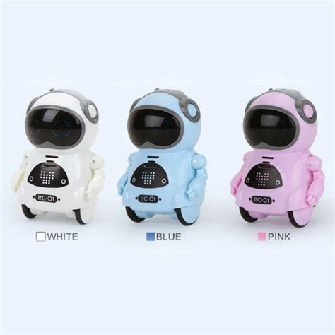 Dropship Pocket Rc Robot Talking Interactive Dialogue Voice Recognition Record Singing Dancing