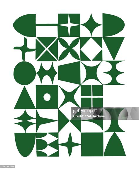 Random Shape Pattern High Res Vector Graphic Getty Images
