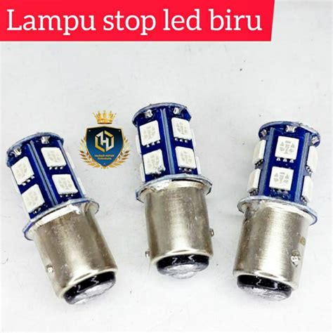 Jual Lampu Stop Rem Belakang Led Stop Lamp Belakang Motor Kedip Universal Matic Bebek Variasi