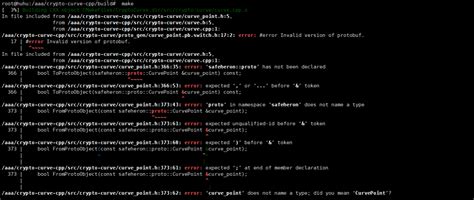 Crypto Curve Cpp Make Failed · Issue 1 · Safeheroncrypto Curve Cpp
