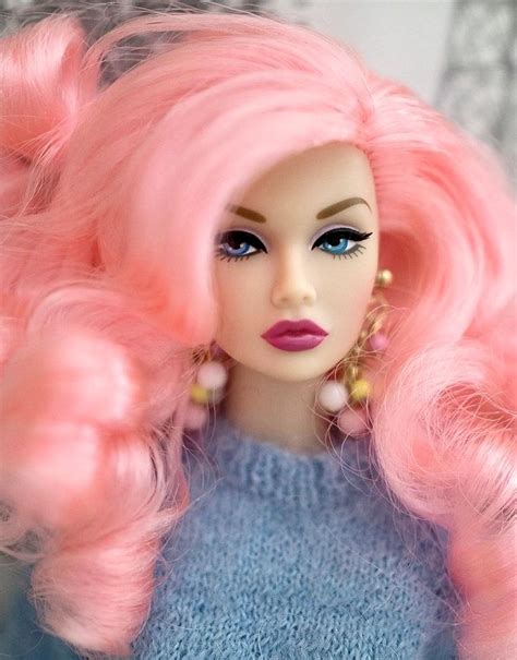 Barbie Pink Beautiful Barbie Dolls Glamour Dolls Barbie Hair