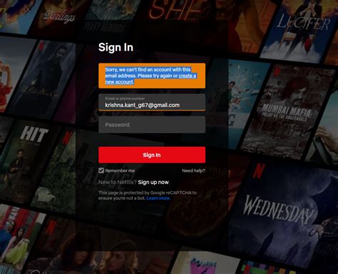 Unable To Login Netflix Profile Page · Issue 5 · Him104codepanda