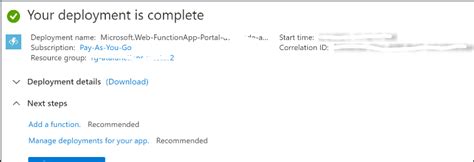 Azure Functions Example How To Create An Azure Function App