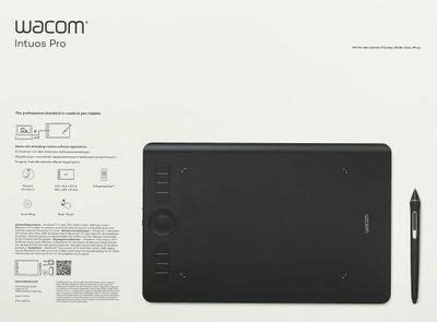 Графический планшет Wacom Intuos Pro M A5, черный [pth-660-n] – купить ...