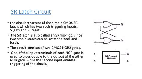 Sequential Cmos Logic Circuits Pptx